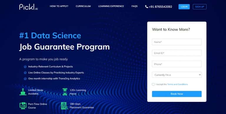 Unlock Success with Pickl.ai's 100% Job Guarantee Program