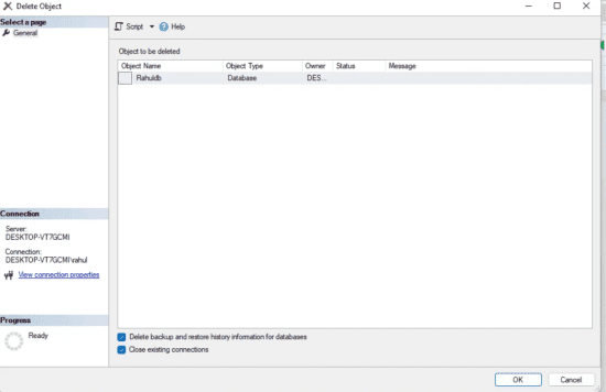 Steps to Drop a Database in SQL Server - Pickl.AI