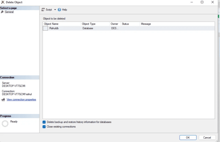 Steps to Drop a Database in SQL Server - Pickl.AI