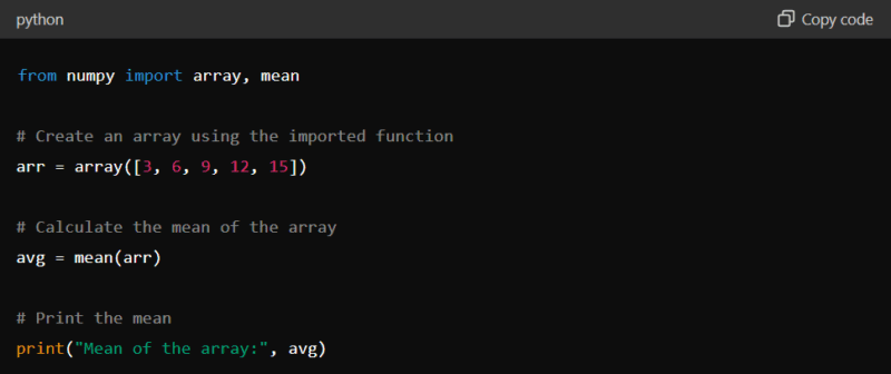 Understanding NumPy in Python- Pickl.AI