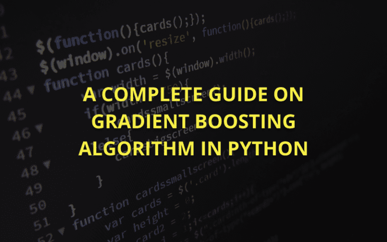 Introduction To The Gradient Boosting Algorithm