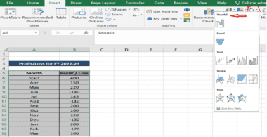 Step-by-Step Guide to Creating Waterfall Chart in Excel
