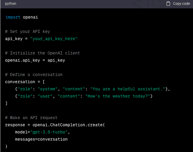 How to Use ChatGPT APIs in Python: A Comprehensive Guide