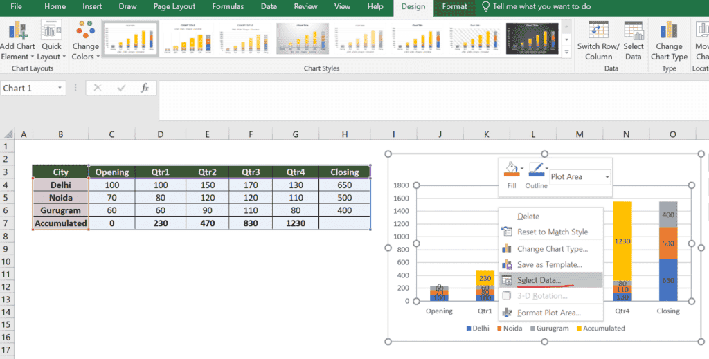 Create Stunning Stacked Waterfall Charts in Excel with Pickl.ai