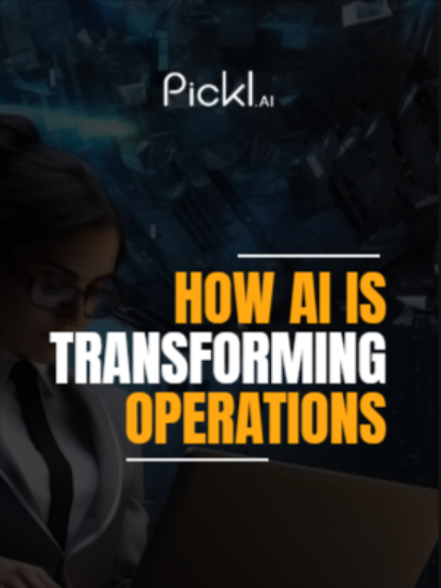 How AI is transforming Operations Management - Pickl.AI