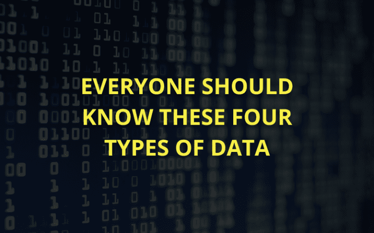 Understanding The Four Types Of Data