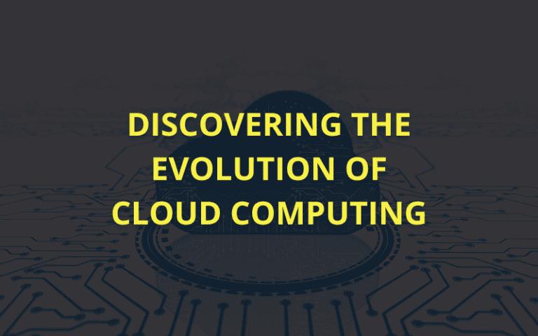 The Evolution of Cloud Computing