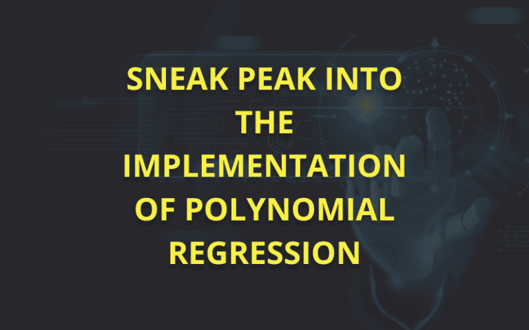 Implementation of Polynomial Regression