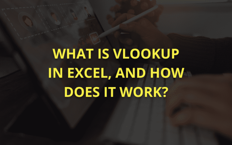 VLOOKUP in Excel: A Simple Guide for Beginners
