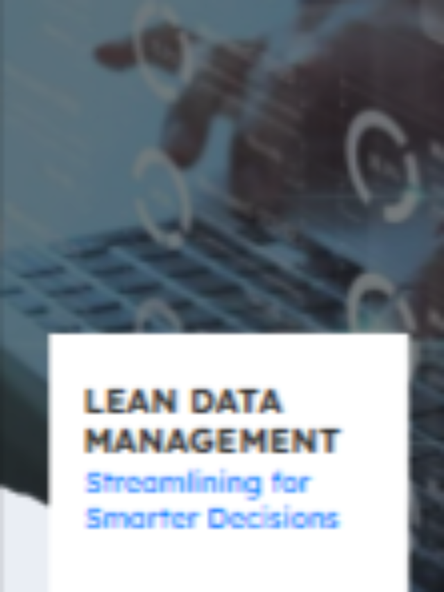 Lean Data Management - Pickl.AI