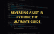 How to Reversing a List in Python?