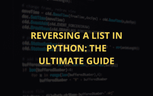How to Reversing a List in Python?