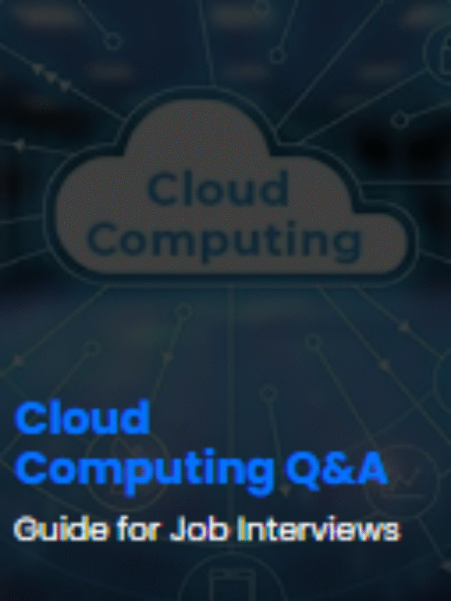 cloud computing interview questions - Pickl.AI
